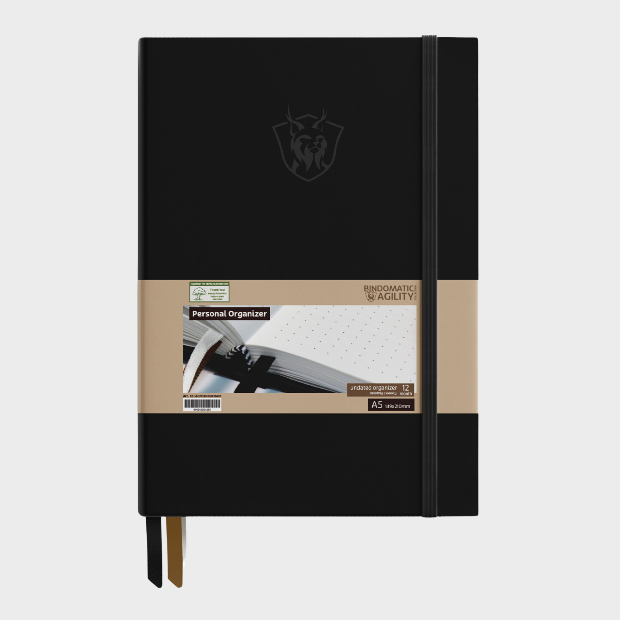 Agility Collection Organizer black smooth – Bindomatic