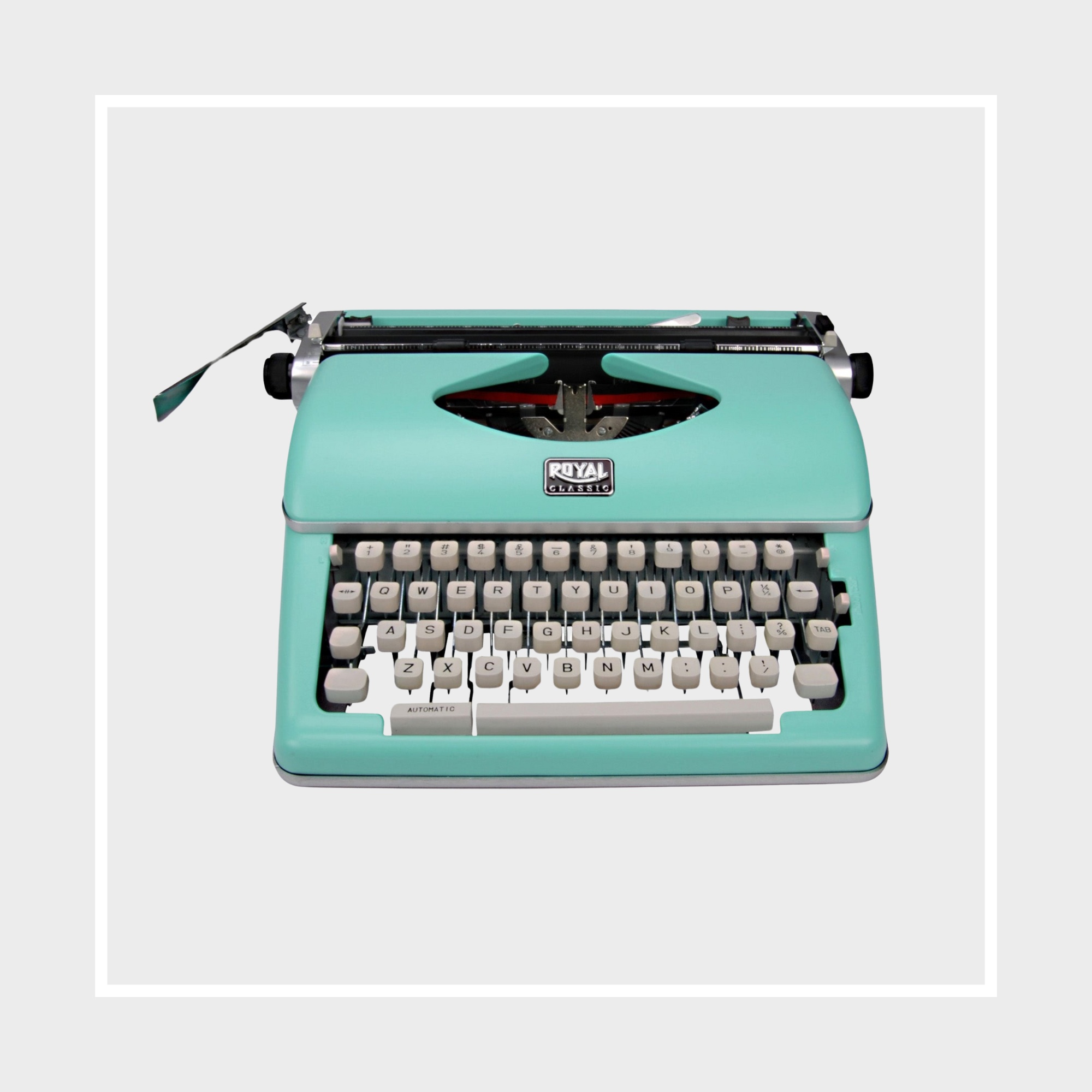 Royal Classic Typewriter Mint – Bindomatic